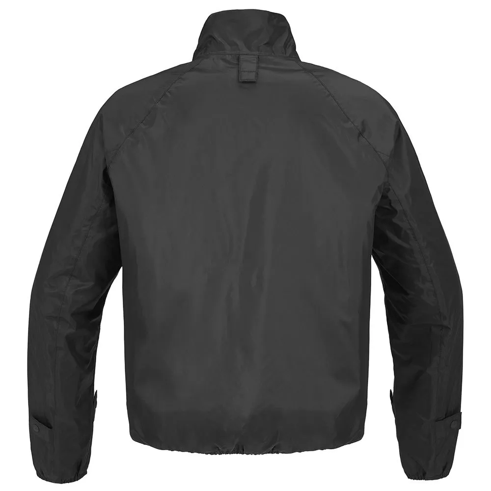 Spidi Thermo Chest Rain Jacket Black | Motardinn