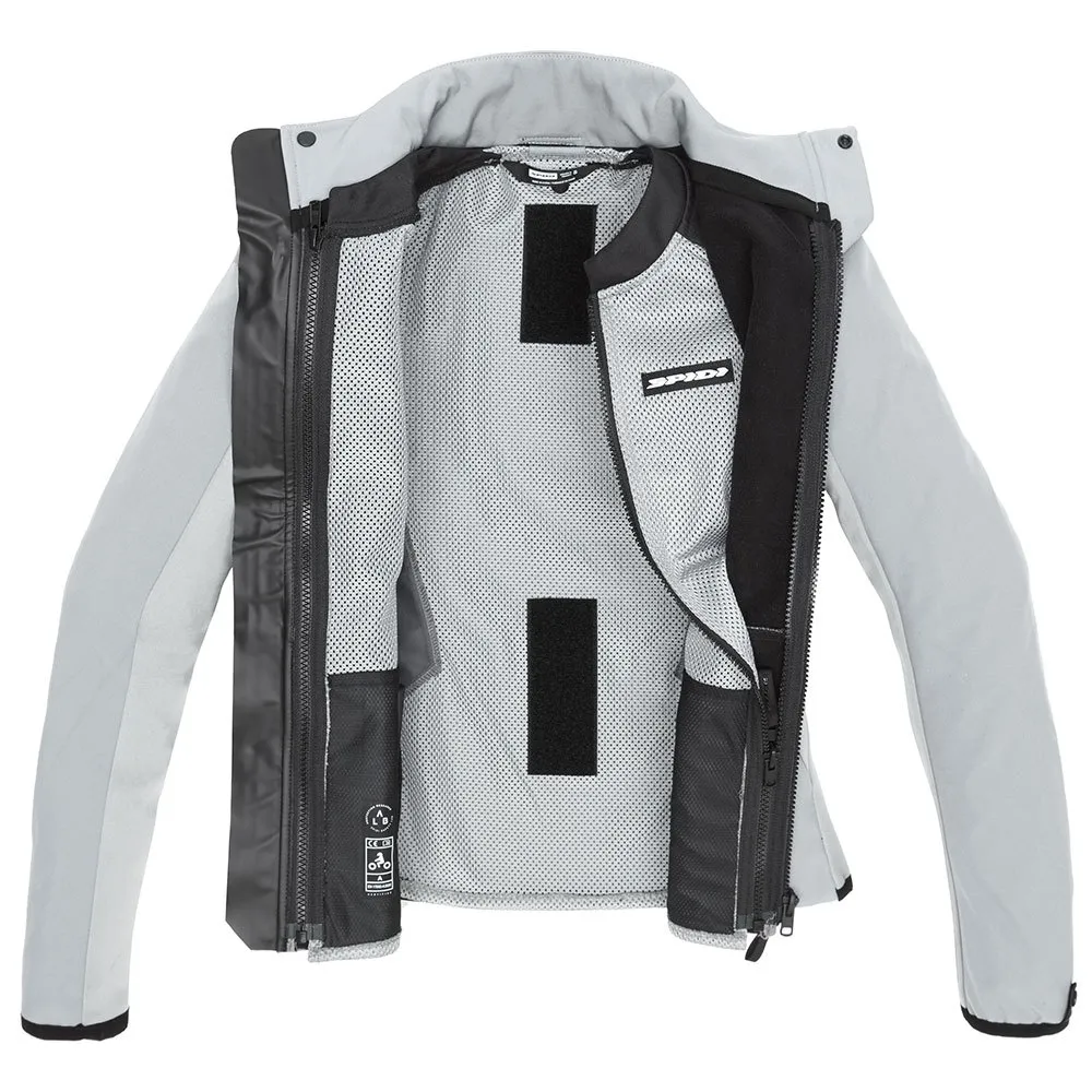 Spidi Windout Shell Jacket White | Motardinn