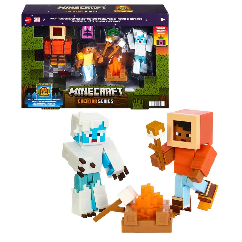 Mattel Minecraft Creator Raste Of Yeti-Figur | Kidinn