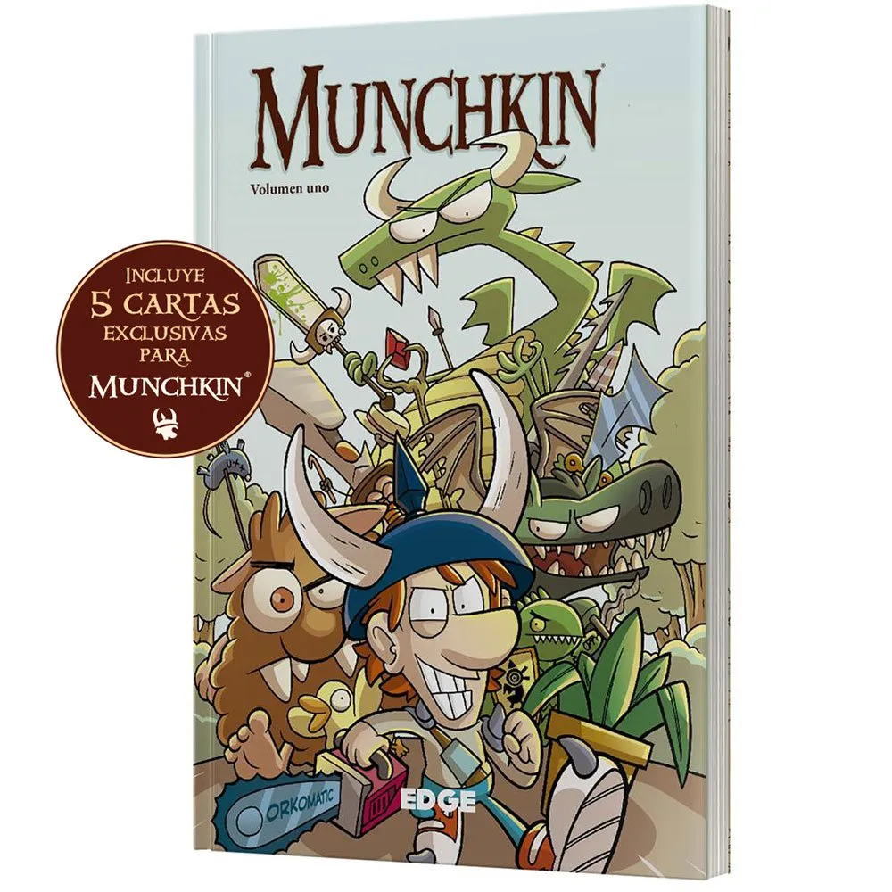 Edge studio Munchkin Cómic Volumen Uno Book Green | Techinn