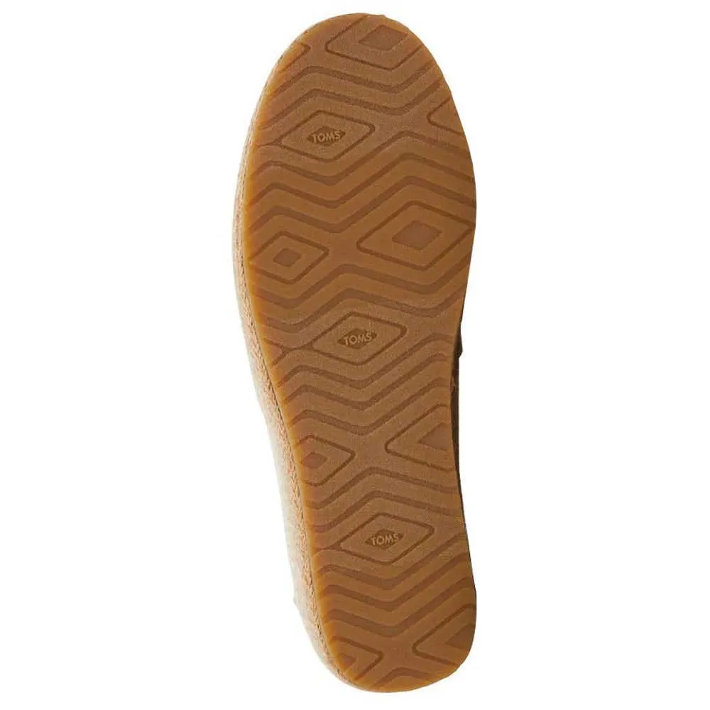 Toms Valencia Platform Espadrilles Beige | Dressinn