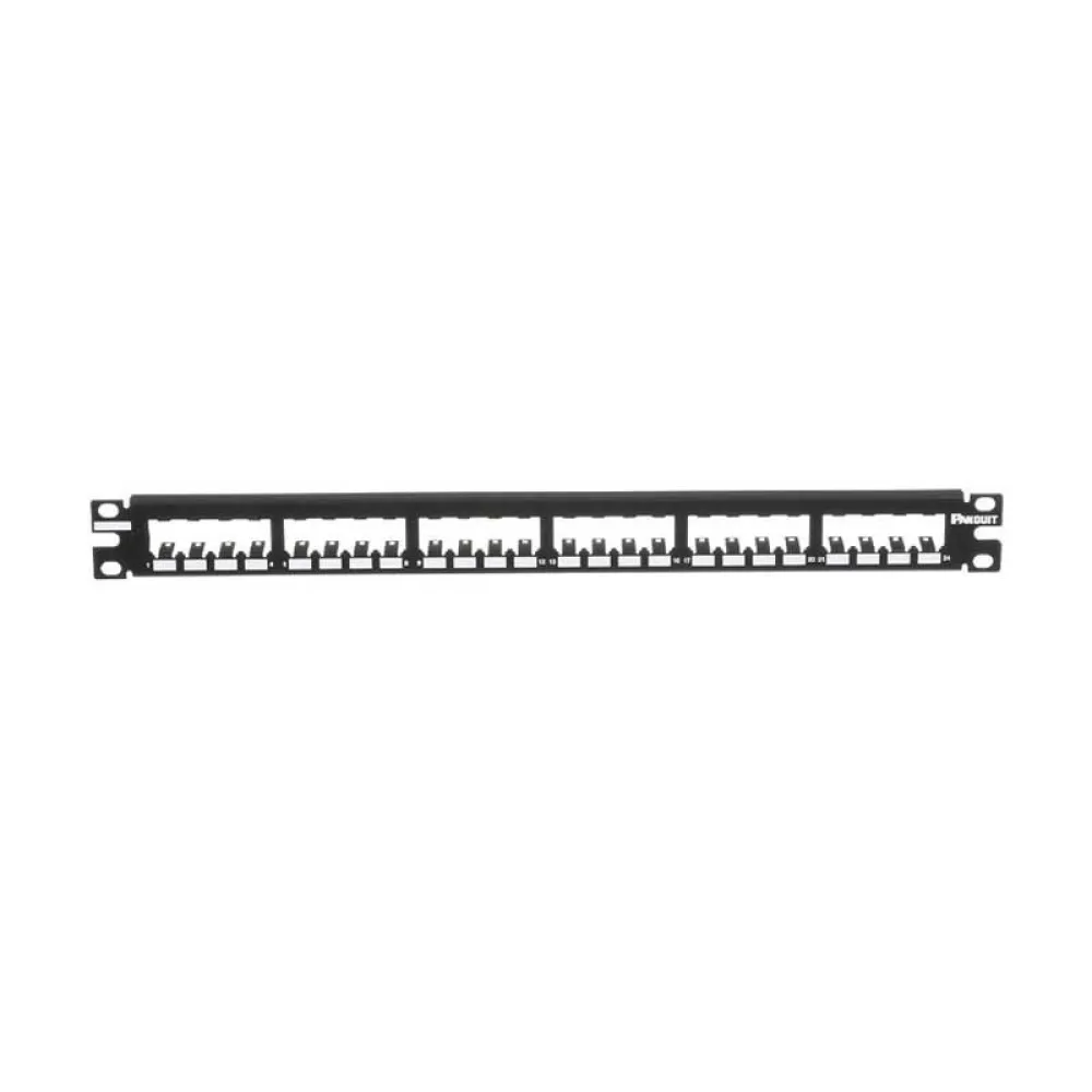 Panduit 24 RJ45-STP Patch Panel Silver | Techinn