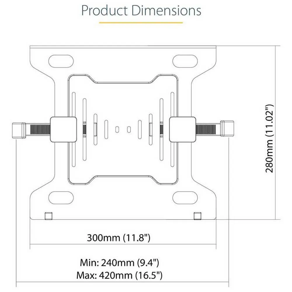 Startech Vesa Laptop Stand Silver | Techinn