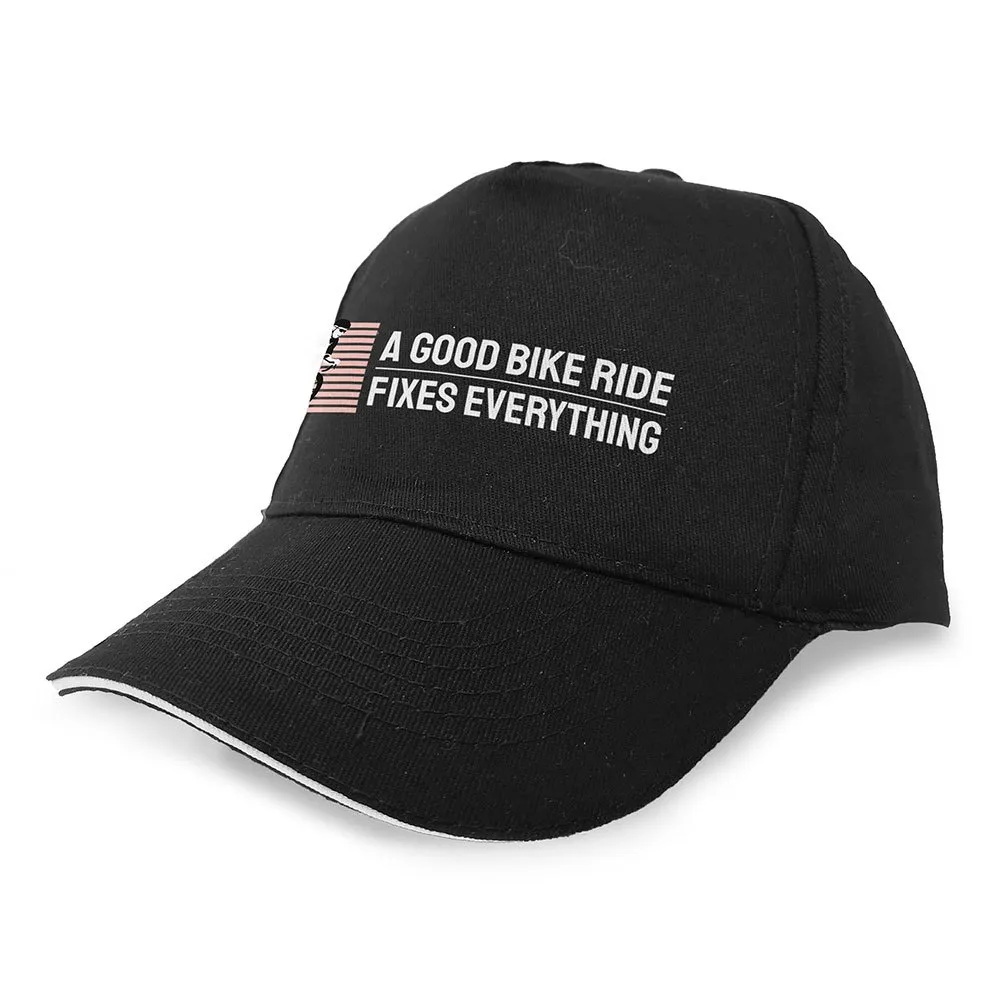 Kruskis Good Bike Ride Cap, Black | Bikeinn