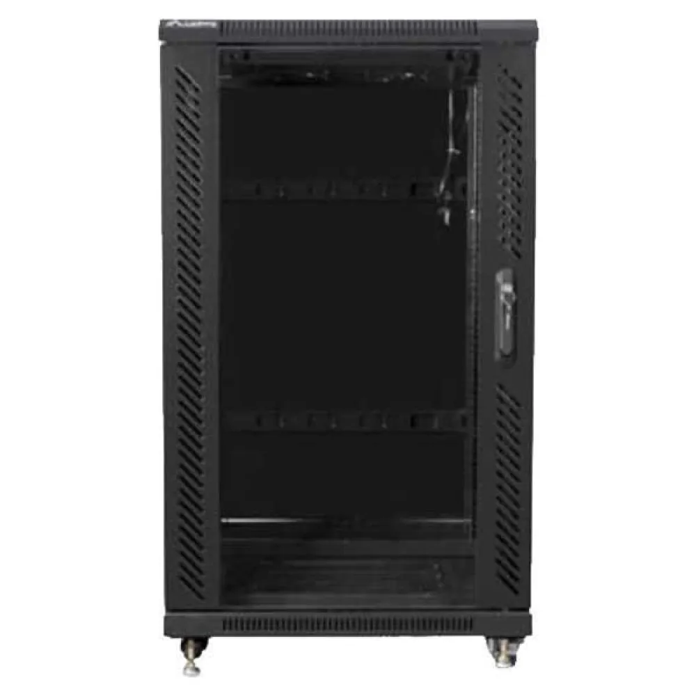 Lanberg FF01-6822-12B 19´´ 22U Rack Cabinet Black | Techinn