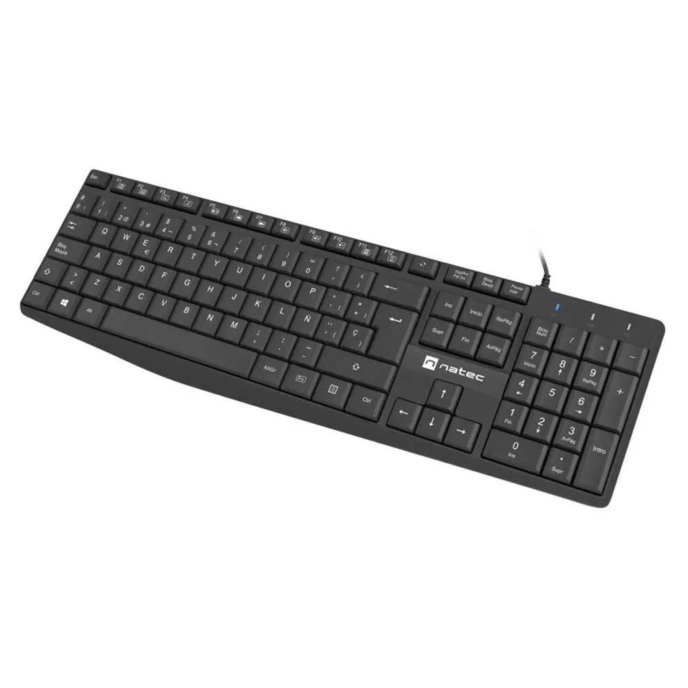 Natec Nautilus keyboard Silver | Techinn