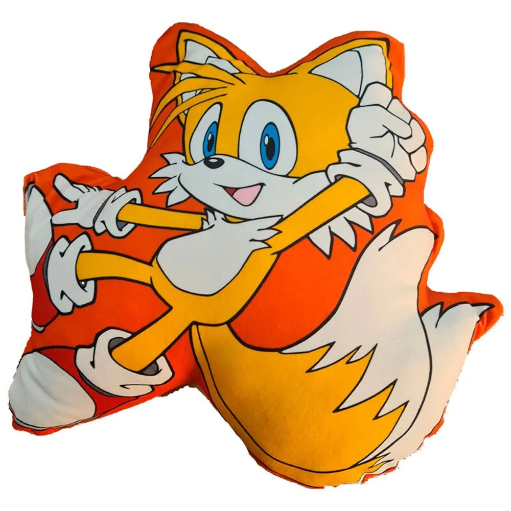 Sega 3D Tails Sonic Cushion Orange | Techinn