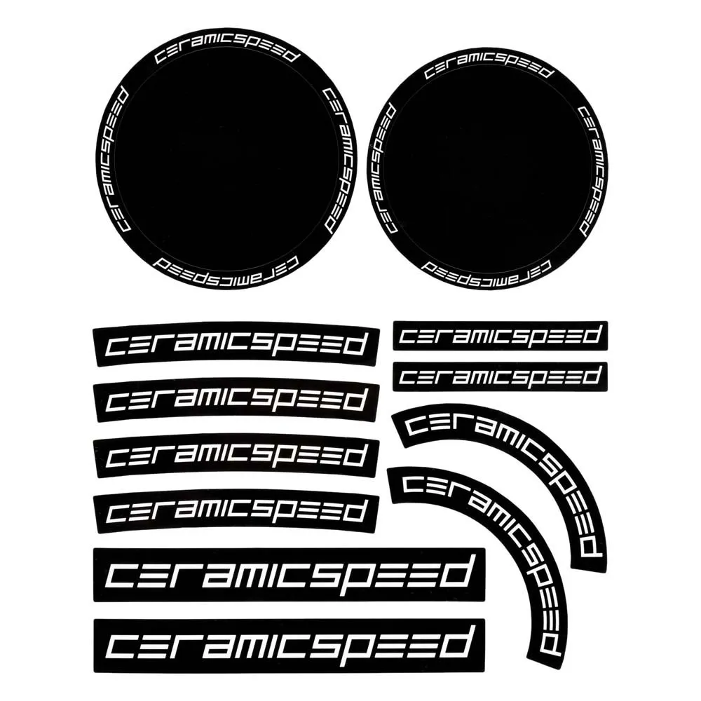 Ceramicspeed Sticker Sheet, Silver | Bikeinn