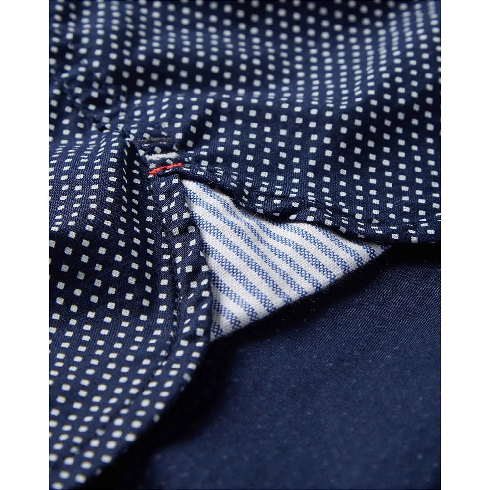 Tommy hilfiger Core Flex Mini Geo Langarm-Shirt Grau | Dressinn