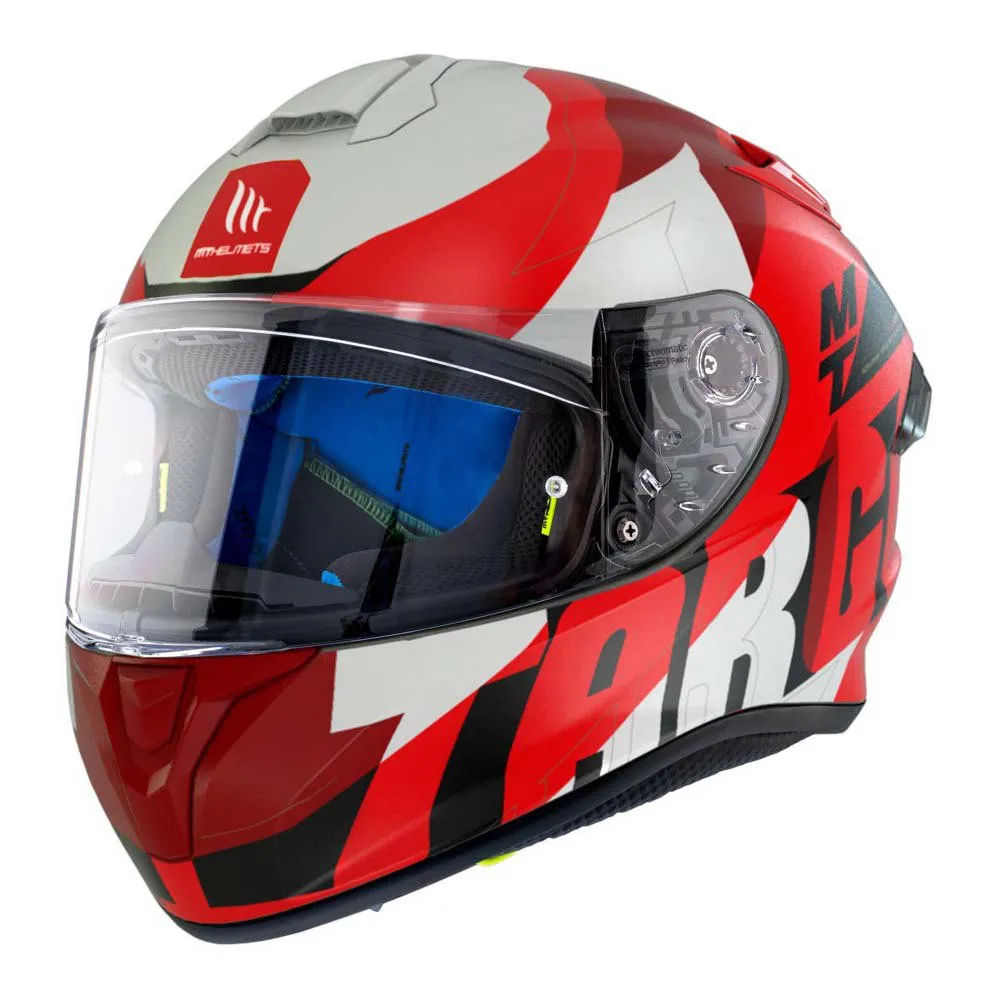 MT Helmets Targo Pro Biger full face helmet Red | Motardinn