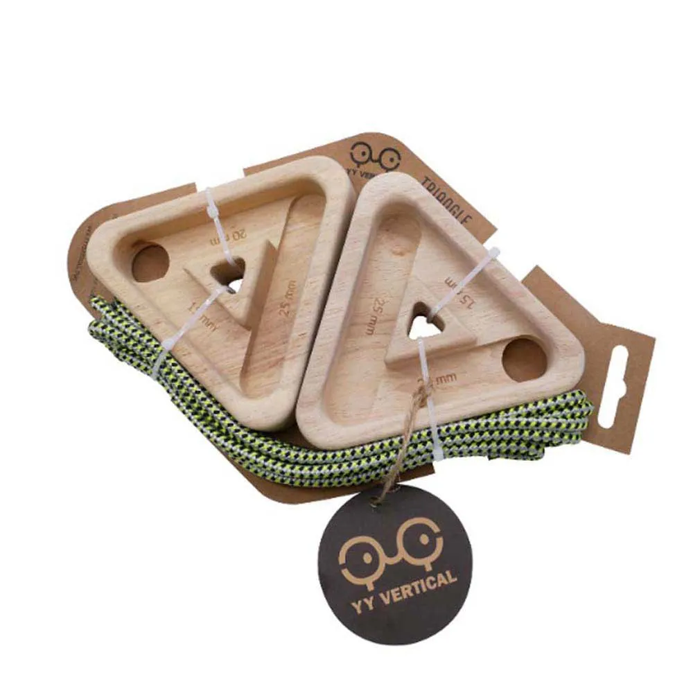 Yy vertical Triangle Finger Train Golden | Traininn