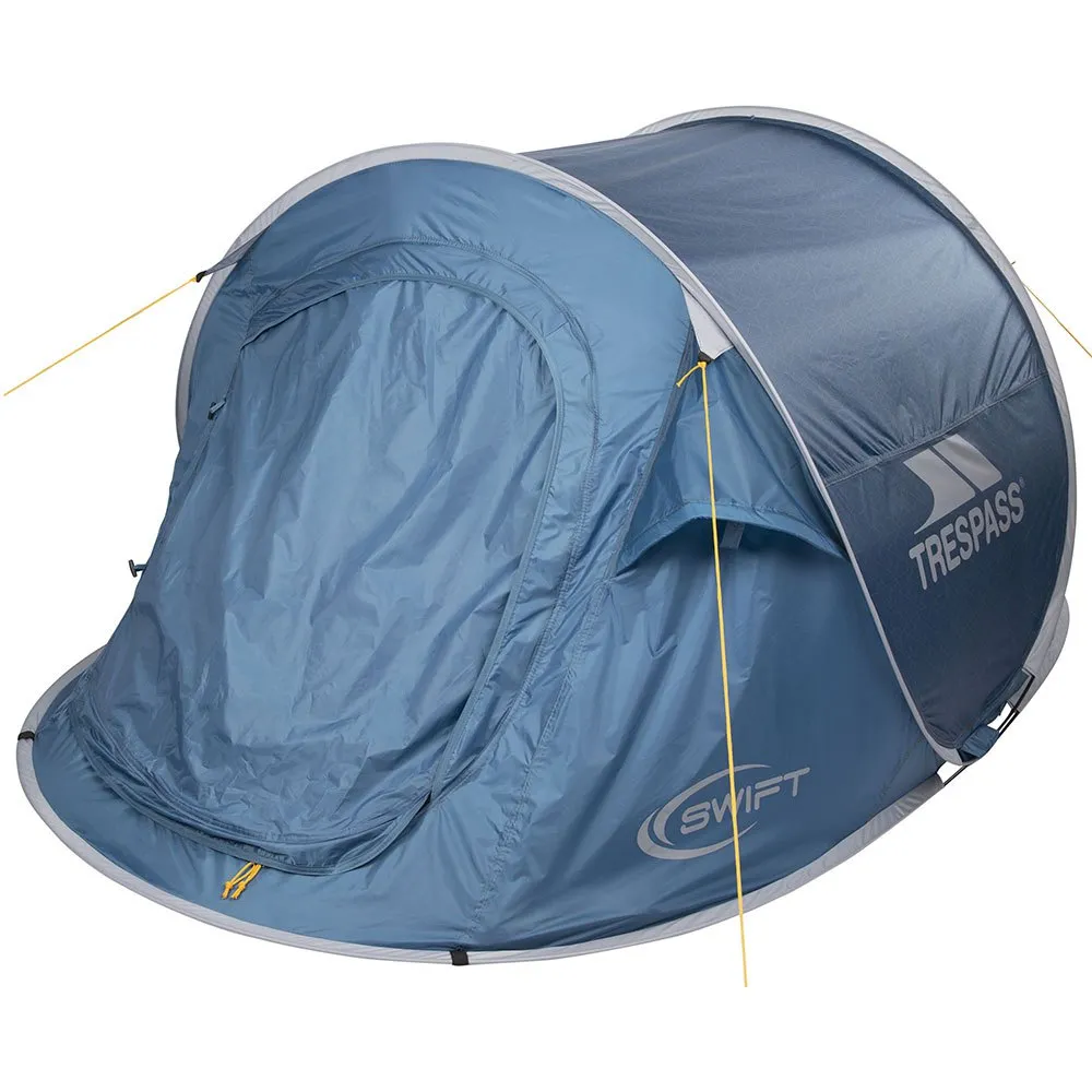 Trespass Swift2 Pattern Tent Blue | Trekkinn