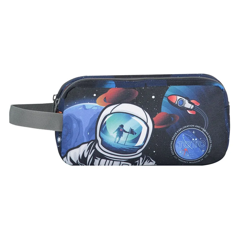 Totto Astronaut Pencil Case Blue | Dressinn