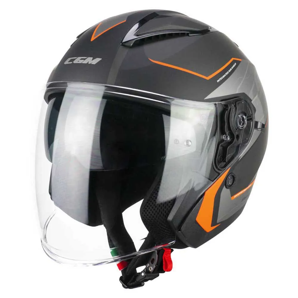 Cgm 136S Dna Apache Open Face Helmet Grey | Motardinn