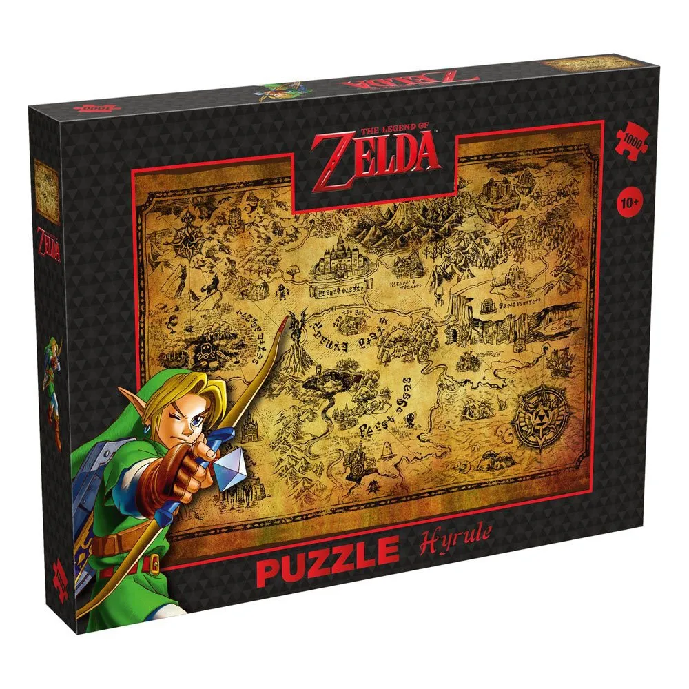 Winning moves The Legend Of Zelda Jigsaw Puzzle Hyrule 1000 Pieces ...
