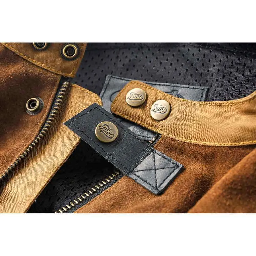 Fuel motorcycles Arizona jacket Brown | Motardinn