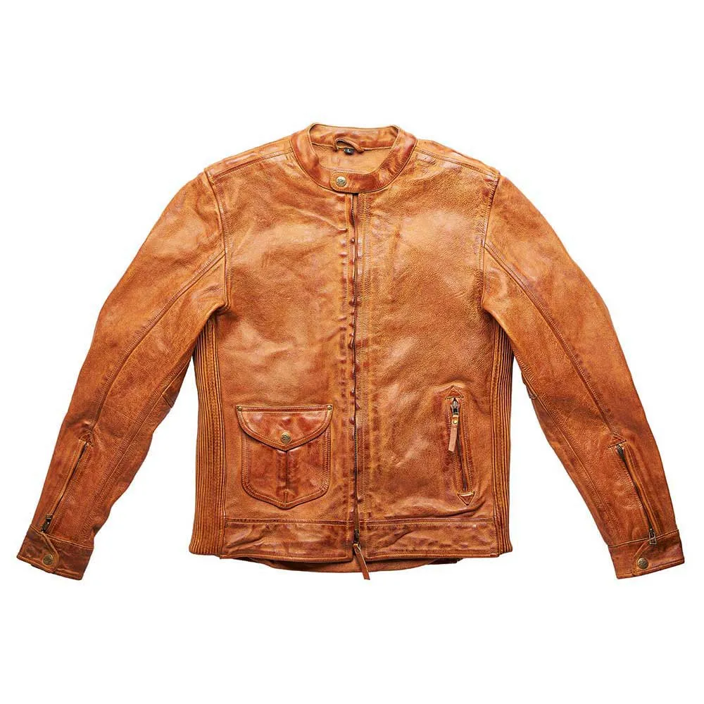 Fuel motorcycles Bourbon jacket Brown | Motardinn