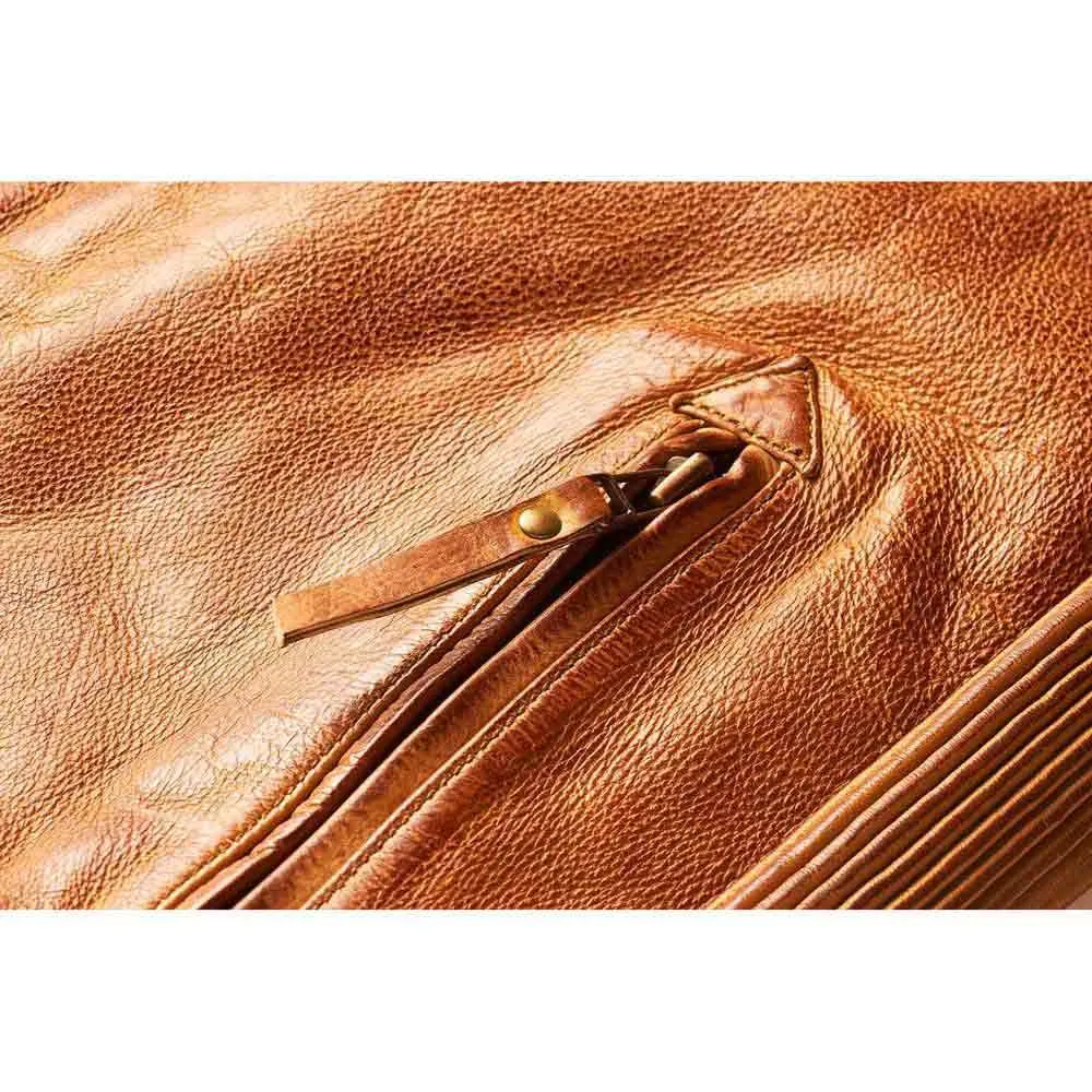 Fuel motorcycles Bourbon jacket Brown | Motardinn