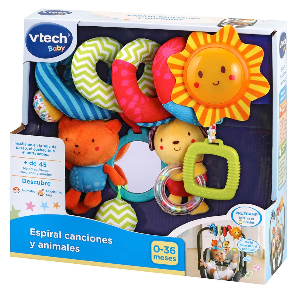 Vtech Spiral Songs And Animals Multicolor | Kidinn