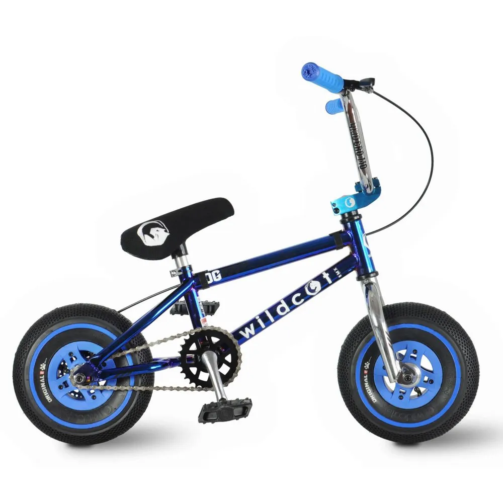 Wildcat Royal Mini BMX Bike, Silver | Bikeinn