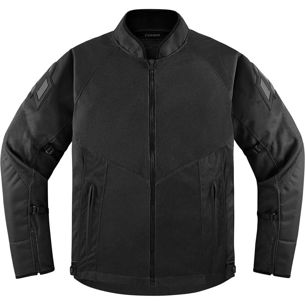 Icon AF CE Jacket Black | Motardinn