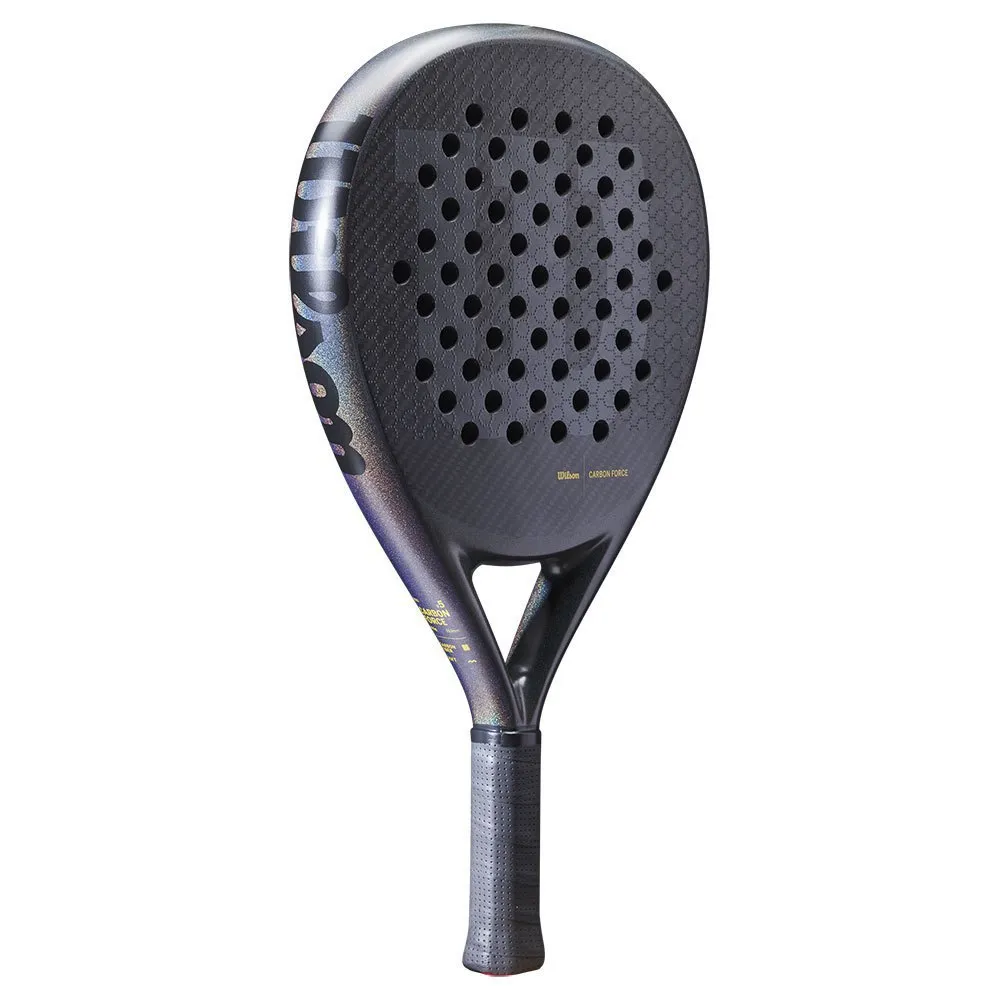 Wilson Carbon Force Pro padel racket Silver | Smashinn