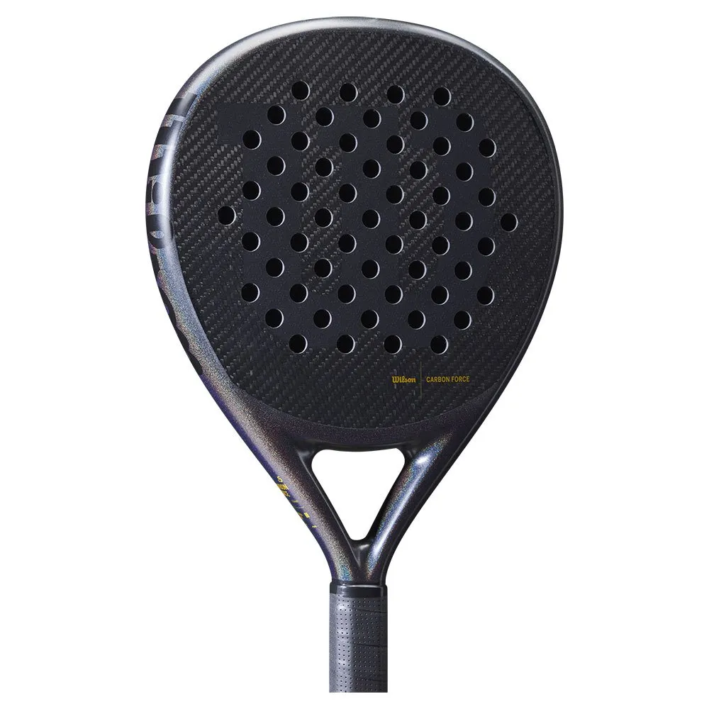 Wilson Carbon Force Pro padel racket Silver | Smashinn