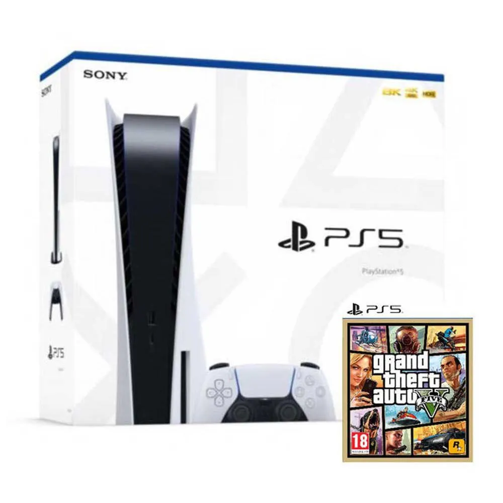 Playstation Console PS5 Grand Theft Auto V | Techinn