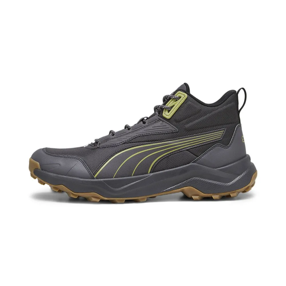 Puma Obstruct Pro Mid running shoes Grey | Runnerinn