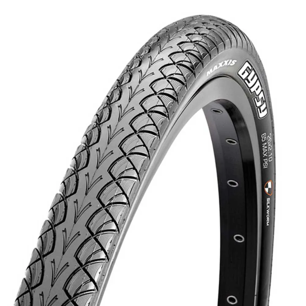 Maxxis Gypsy 700C Rigid Road Tyre, Silver | Bikeinn