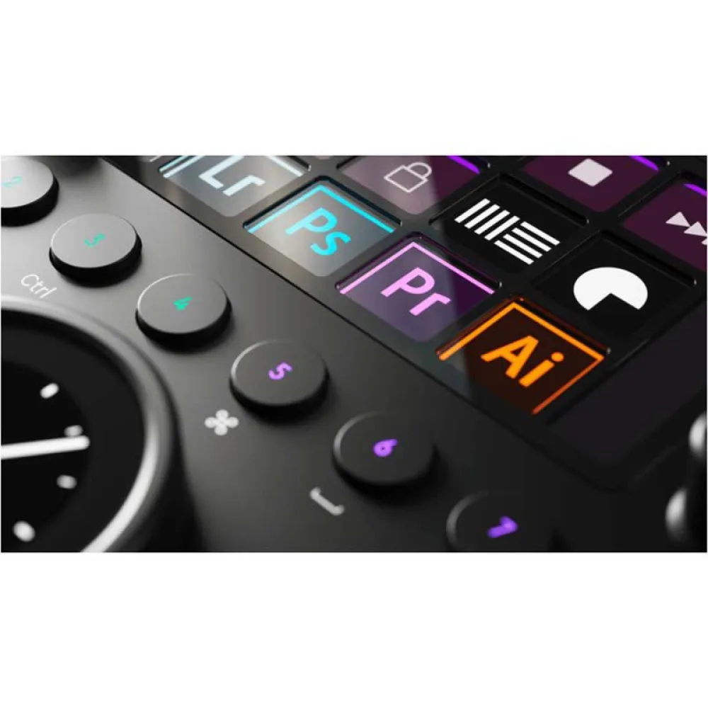 Loupedeck Console De Montage Vidéo CT Argenté | Techinn