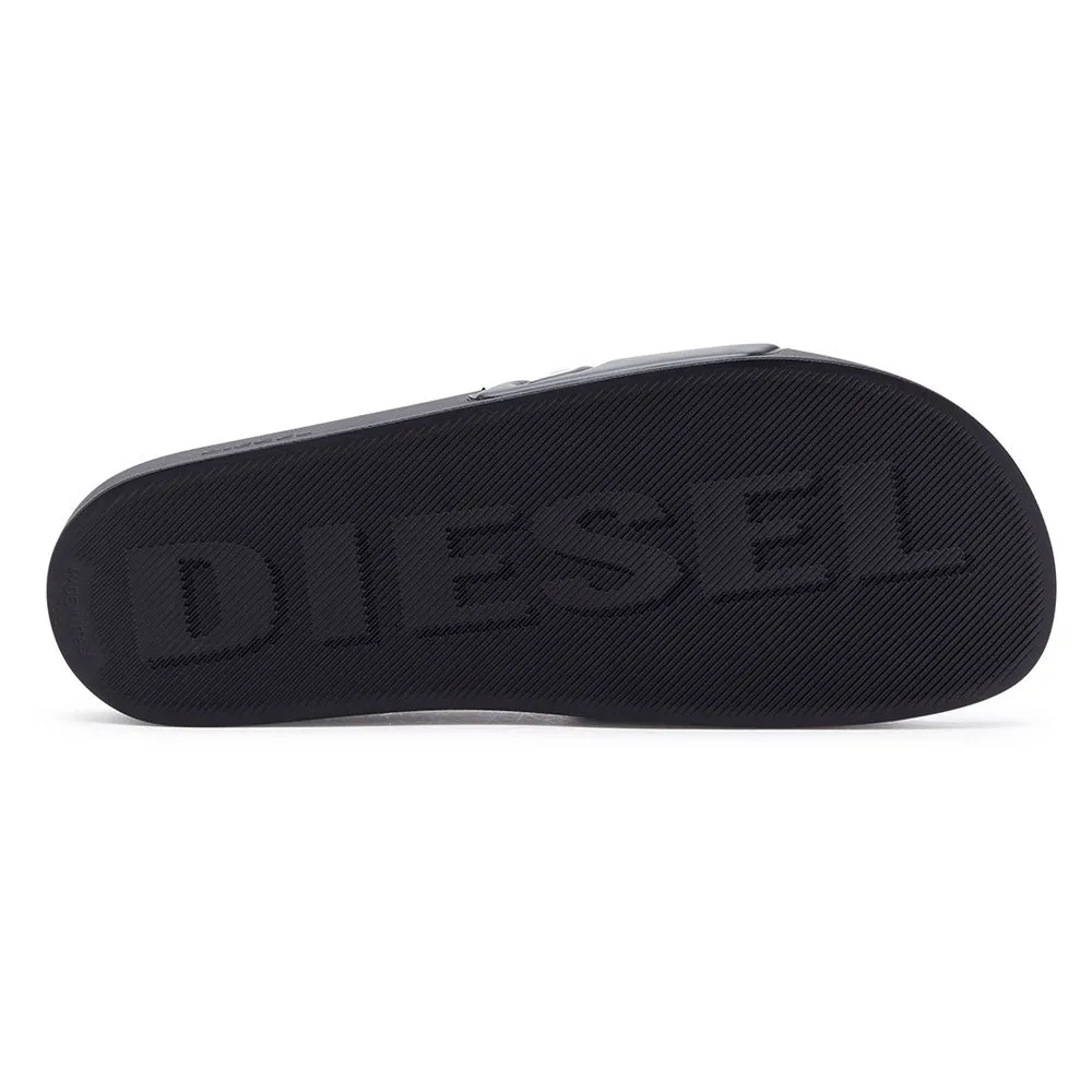 Diesel Mayemi Slides Grey | Dressinn