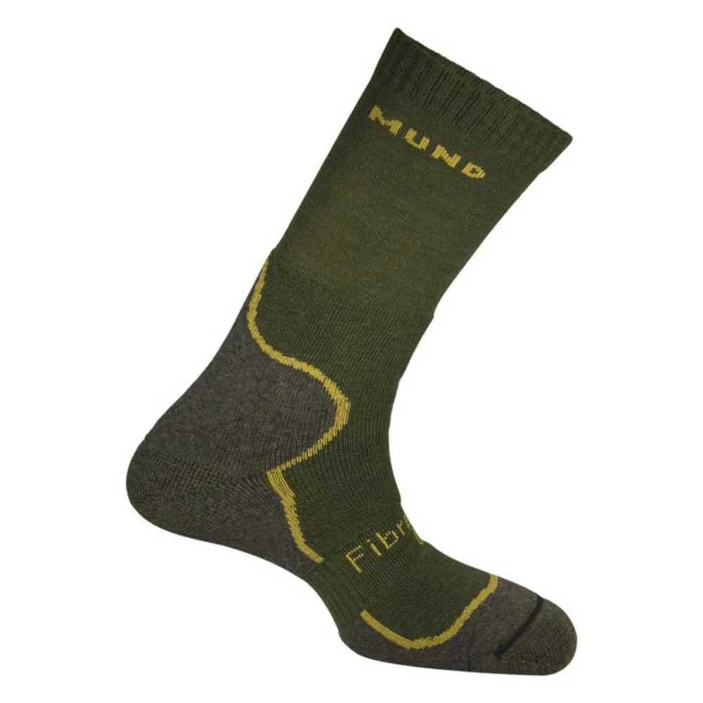 Mund socks Lhotse Autocalentable Half Socks Green | Trekkinn