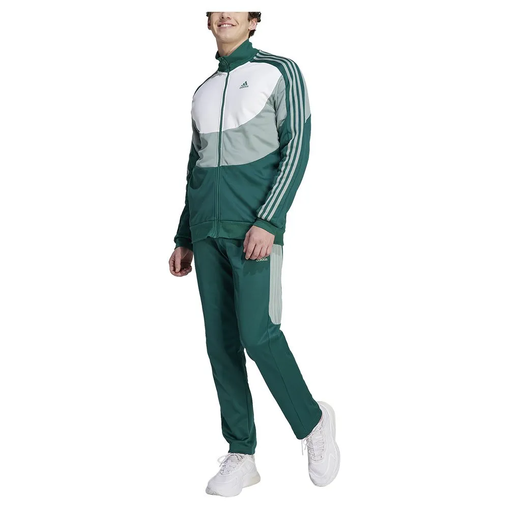 adidas Colorblock Tracksuit Green | Goalinn