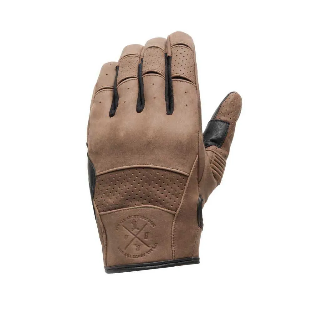 Broger California Vintage gloves Brown | Motardinn