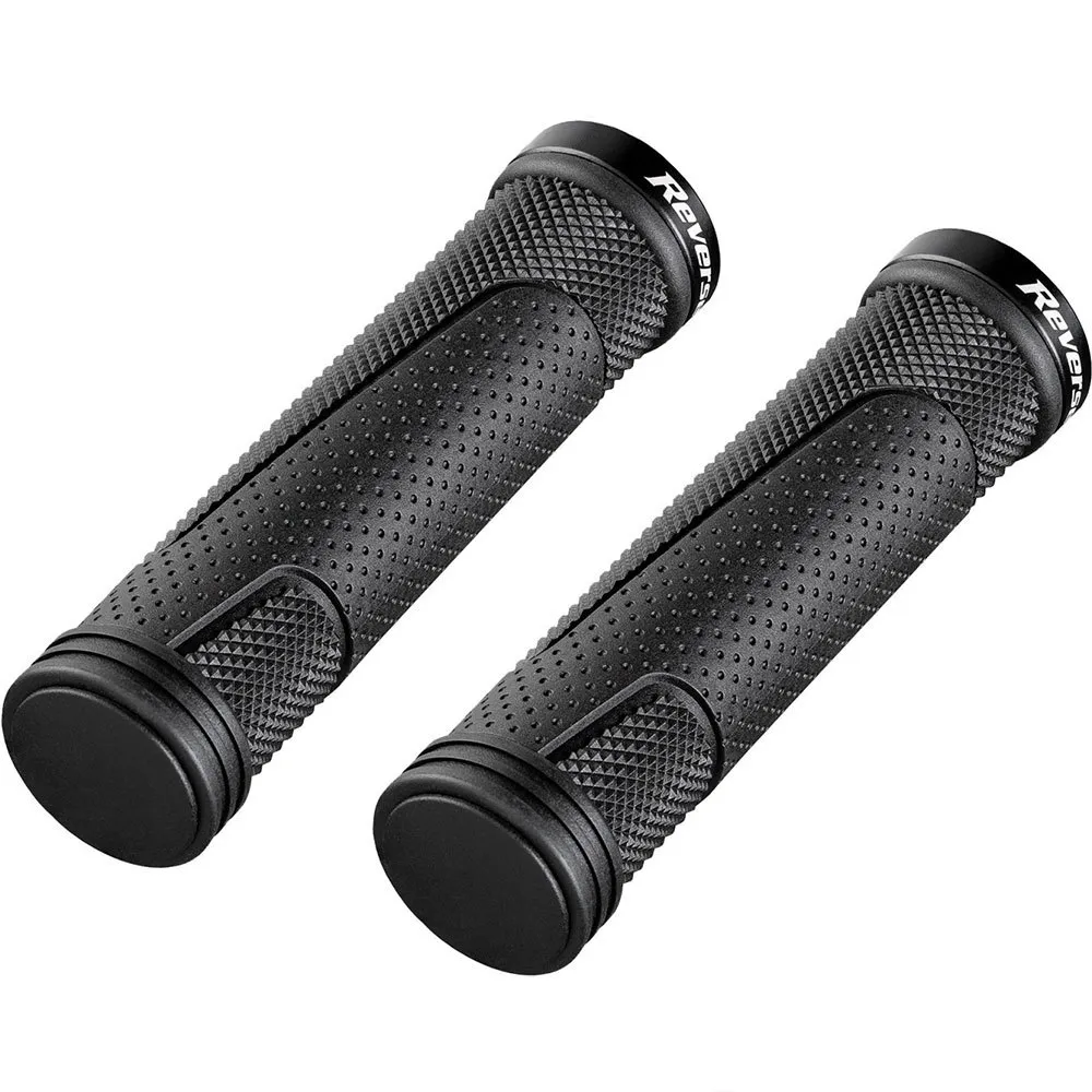 Reverse components Booster Single Lock-On Grips, Black | Bikeinn