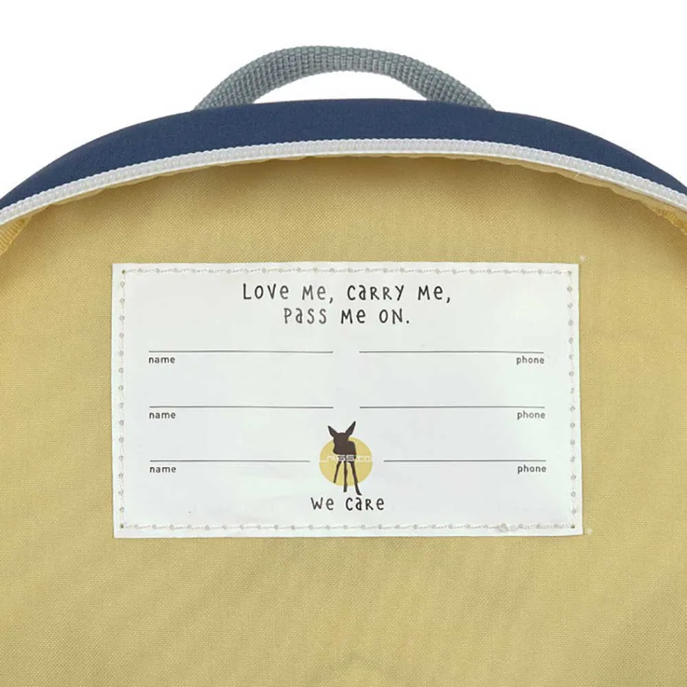 Lassig Tiny Penguin backpack Blue | Kidinn