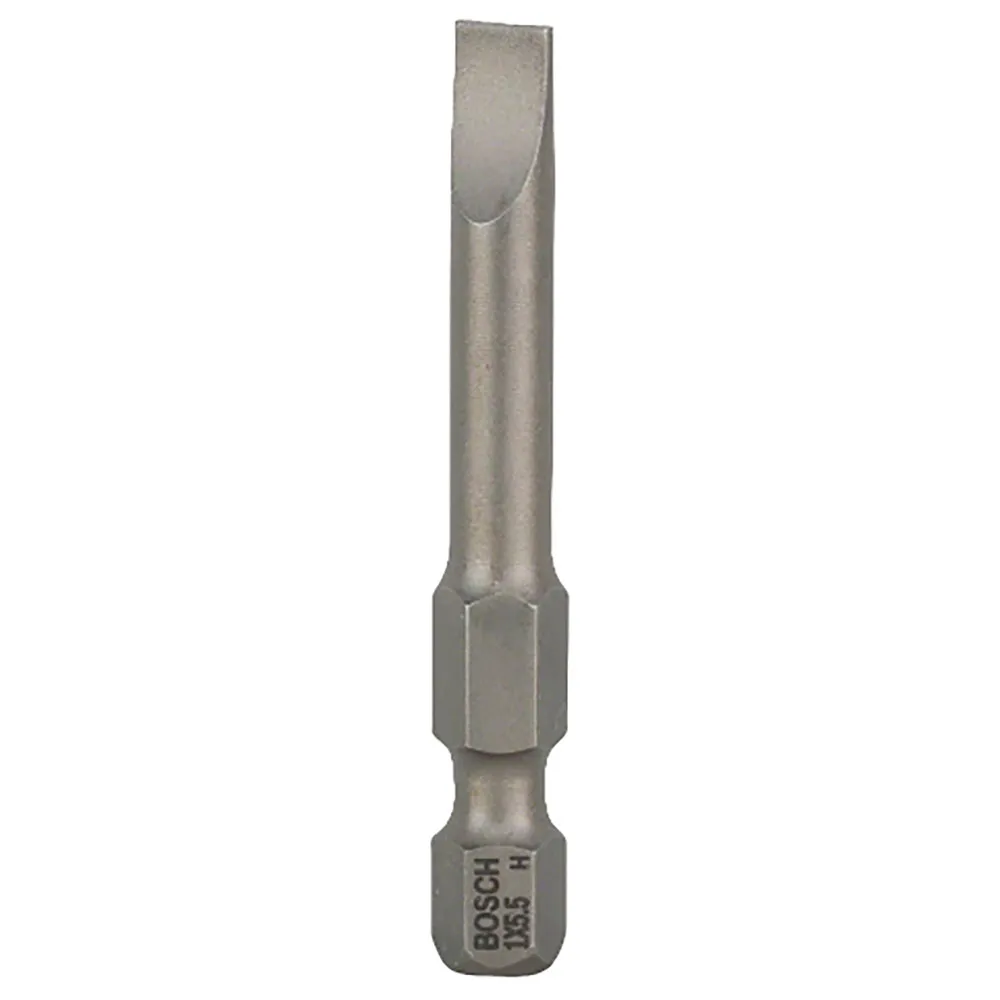 Bosch S E 1.0x5.5x49 mm Extra Hard Tip Screwdriver 3 Units Silver| Bricoinn