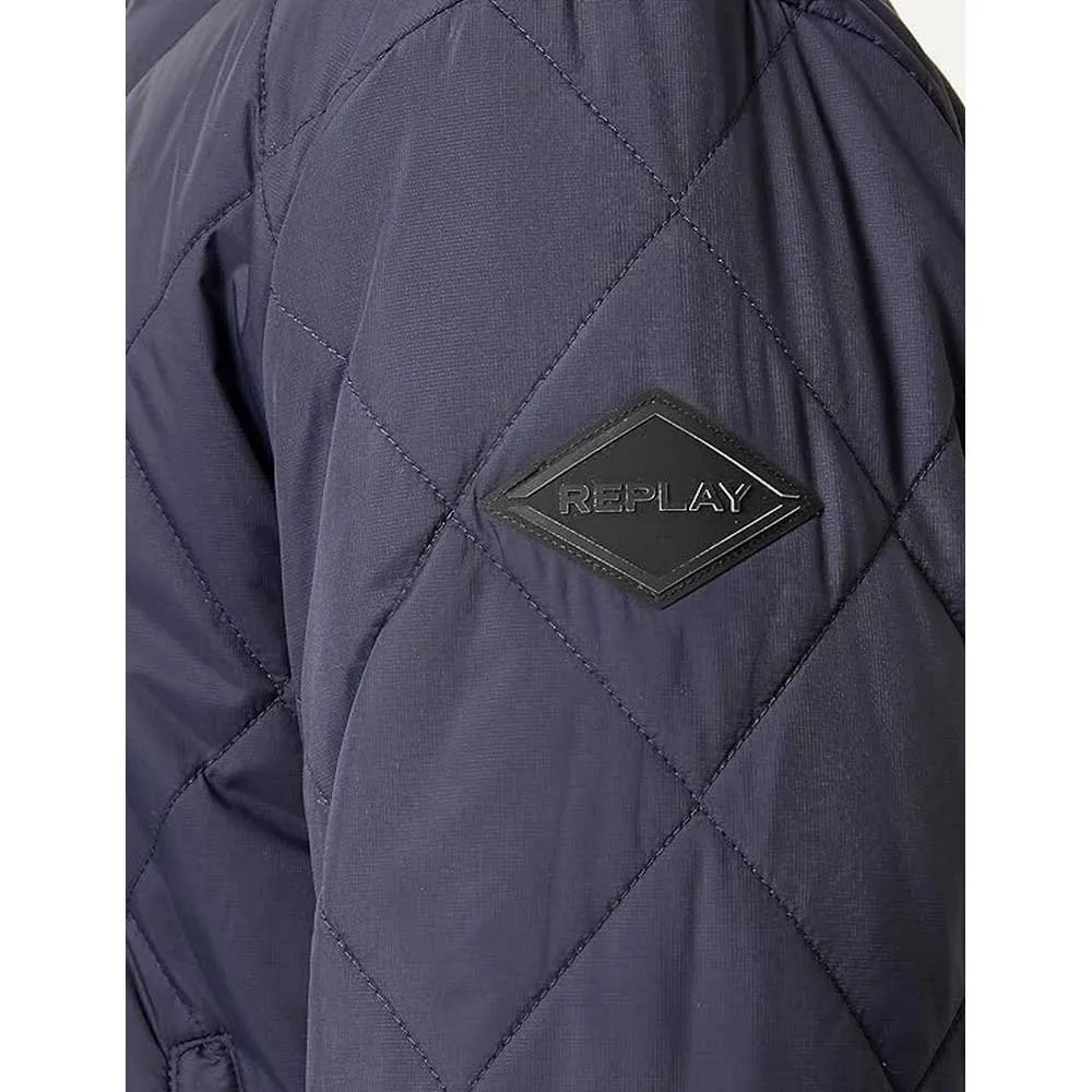 Replay M8351 .000.84440 jacket Blue | Dressinn