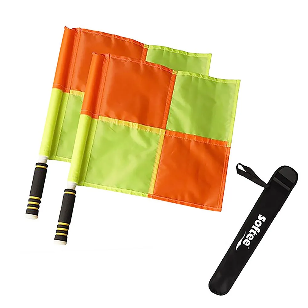 Softee Basic Assistant Referee Flag 2 Units Yellow | Goalinn