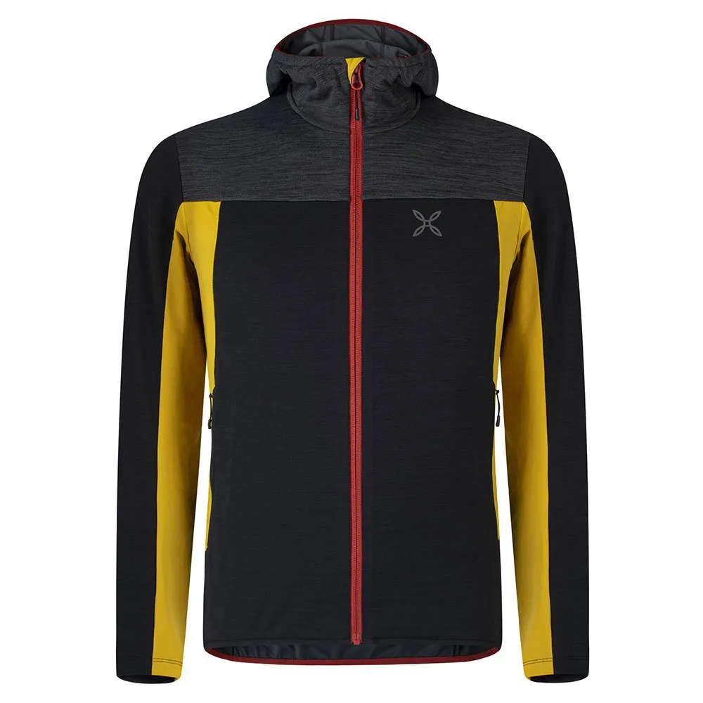 Montura Versus Full Zip Fleece Black | Trekkinn