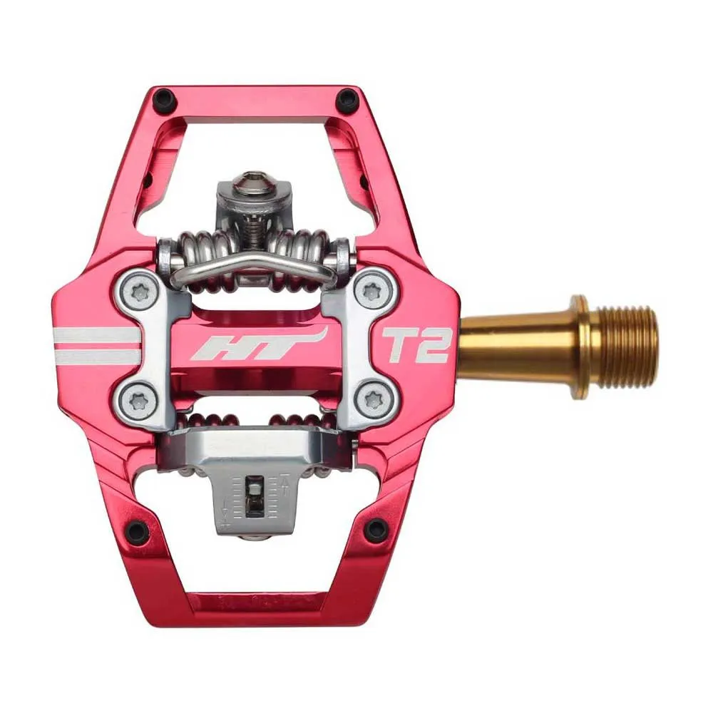 Ht components Enduro T2 Titanium pedals, Golden | Bikeinn