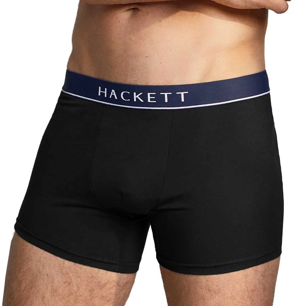 Hackett Core Boxer 3 Units Black | Dressinn