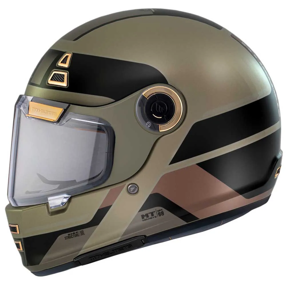 MT Helmets Jarama 68Th Full Face Helmet Beige | Motardinn