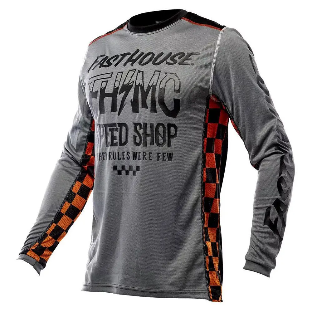 Fasthouse Grindhouse Brute Long Sleeve T-Shirt Black | Motardinn