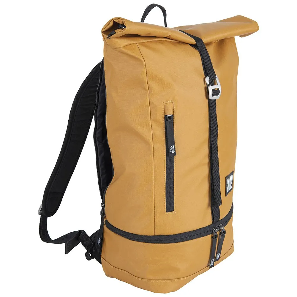 Snap climbing Roll Top 17L backpack Yellow | Trekkinn