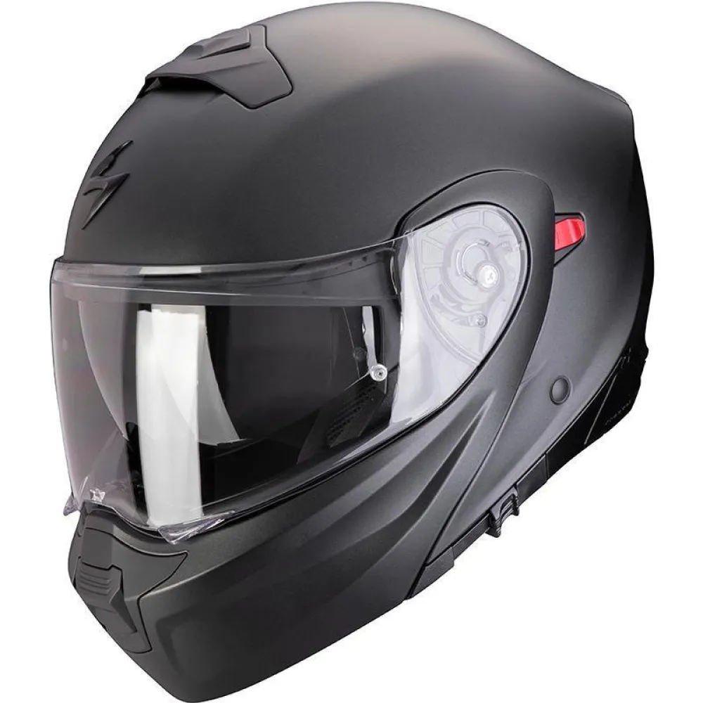 Scorpion EXO-930 EVO modular helmet Black | Motardinn