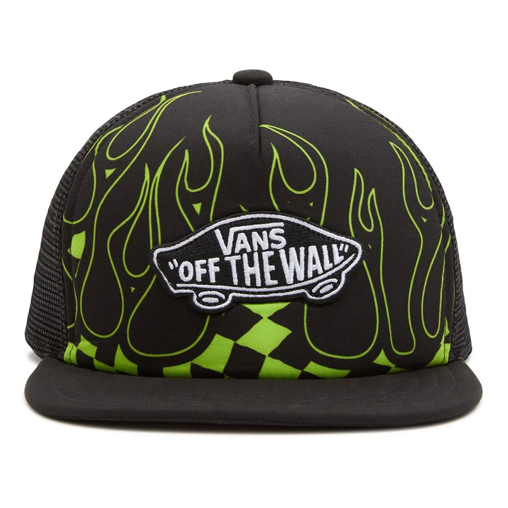 Vans Classic Patch Trucker Plus Boys Kappe Grün | Dressinn