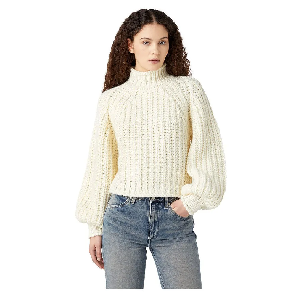 Wrangler Balloon Sweater Beige | Dressinn