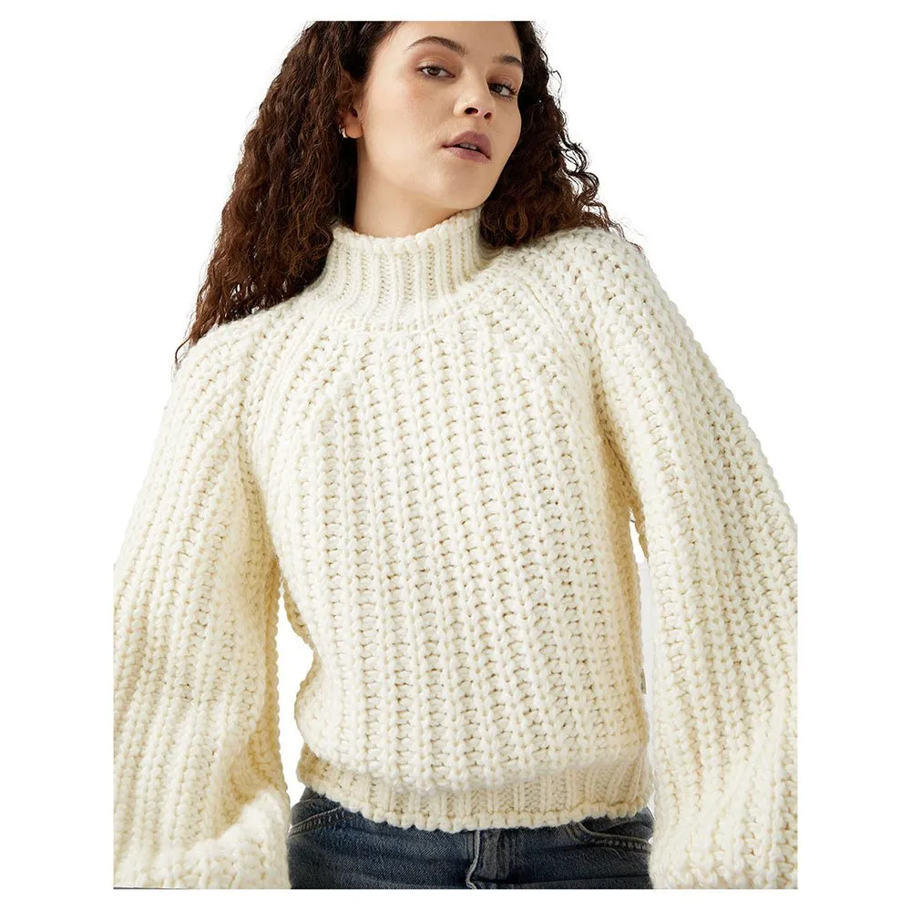 Wrangler Balloon Sweater Beige | Dressinn